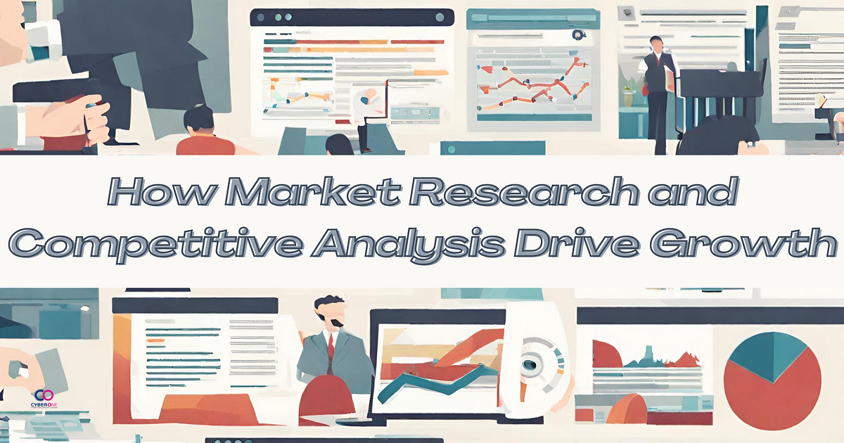 How Market Research and Competitive Analysis Drive Growth | by Cyberone ...