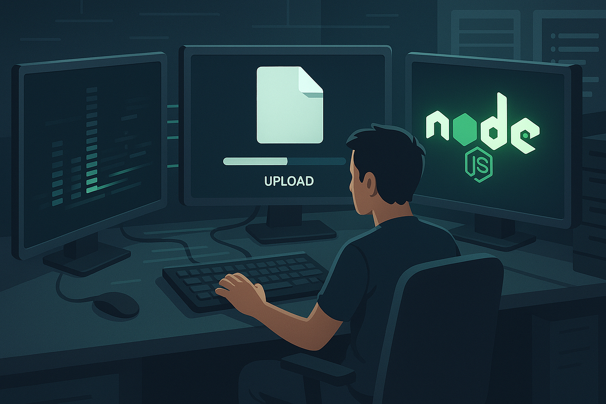 Handling Large File Uploads in Node.js Without Crashing Your Server | by Dipak Ahirav | Sep ...