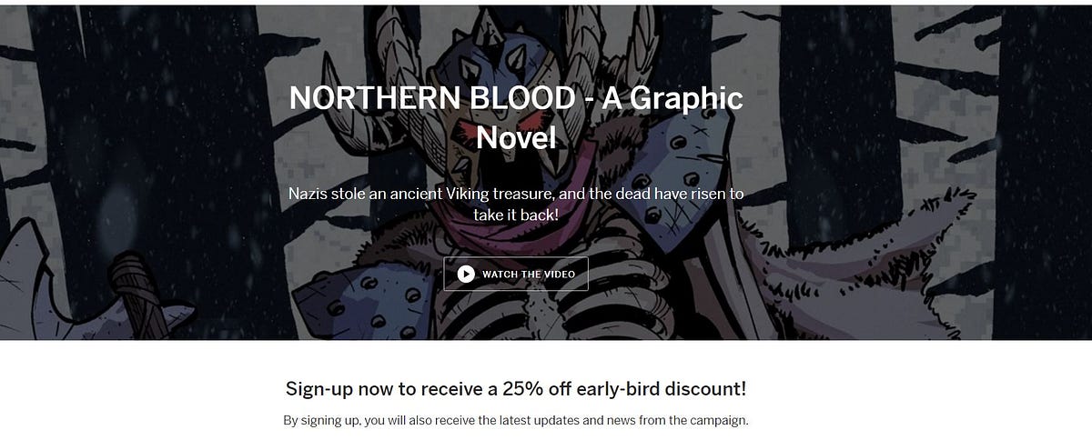 NORTHERN BLOOD — A Graphic Novel - Mikkywealth - Medium