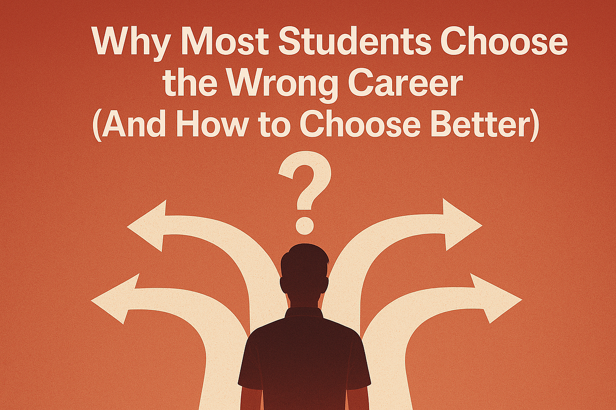 Why Most Students Choose the Wrong Career (And How to Choose Better ...