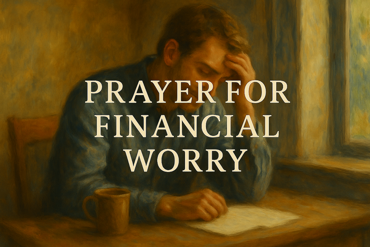 Prayer for Financial Worry. Money worries can fill your thoughts… | by ...