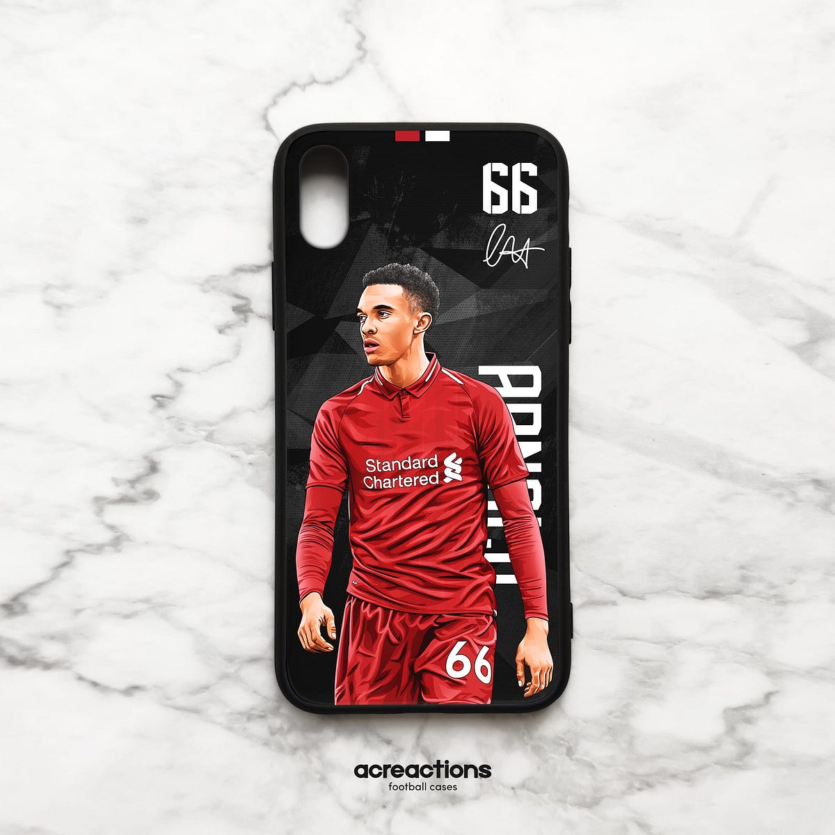 Premium Trent Alexander-Arnold Black Panzer Football Phone Case ...