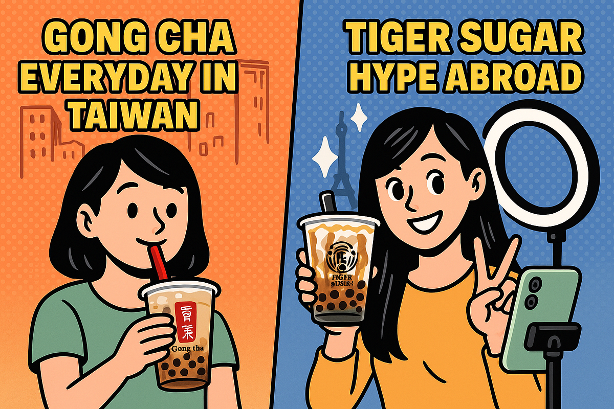 Bubble Tea: Gong Cha Everyday in Taiwan, Tiger Sugar Hype Abroad | by ...