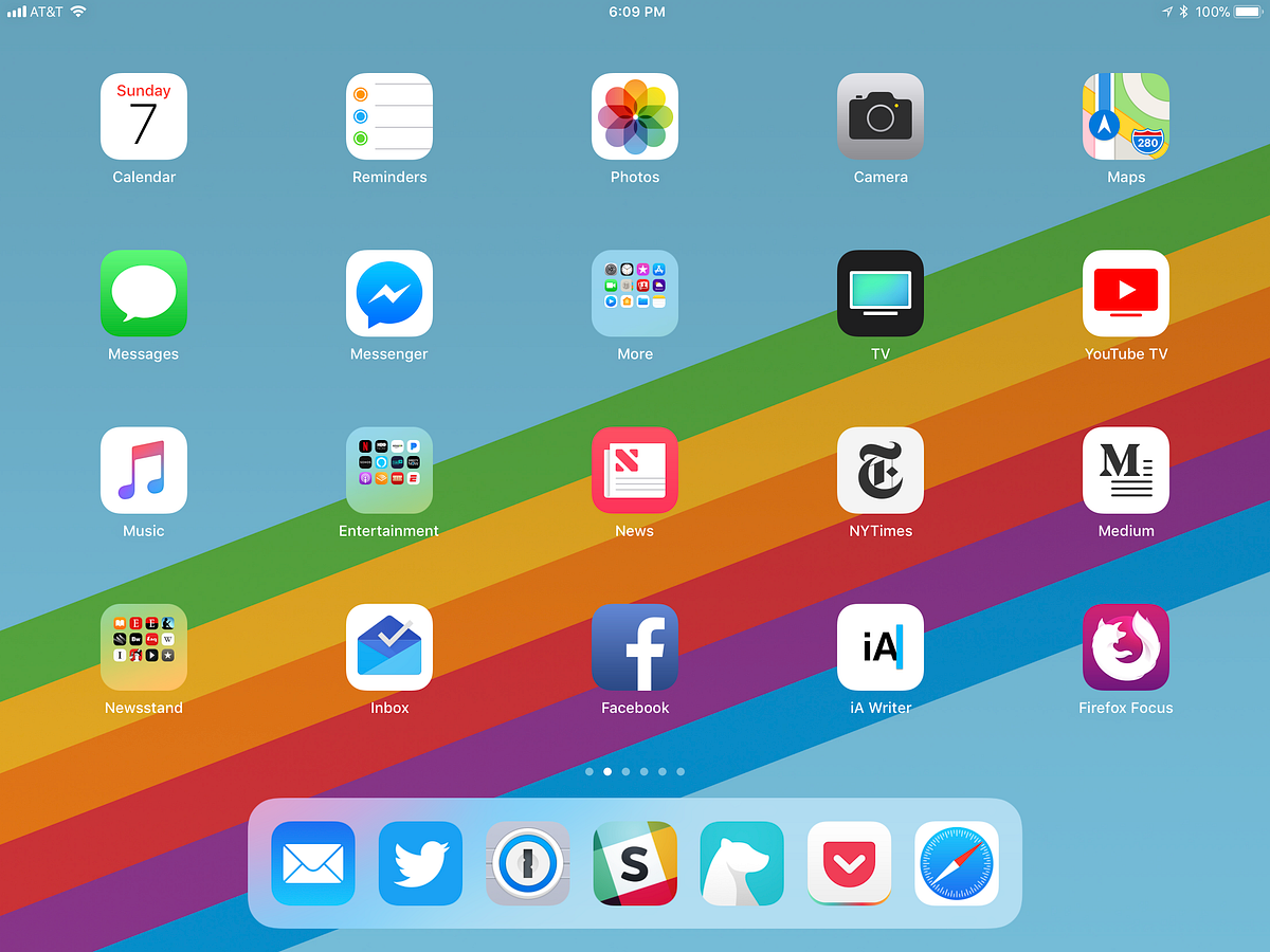 My 2017 Homescreen — iPad Edition | by M.G. Siegler | 500ish