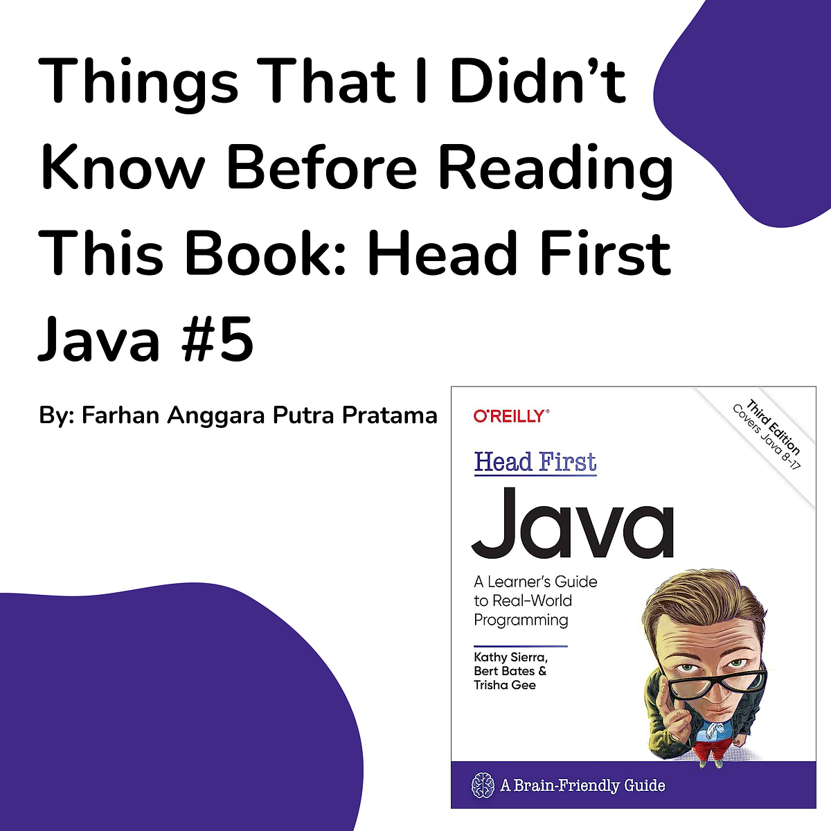 Things That I Didn’t Know Before Reading This Book: Head First Java #5 ...