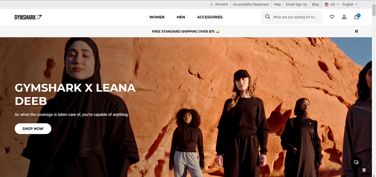 How Gymshark’s Website Enhances User Experience: A UX Analysis | by ...
