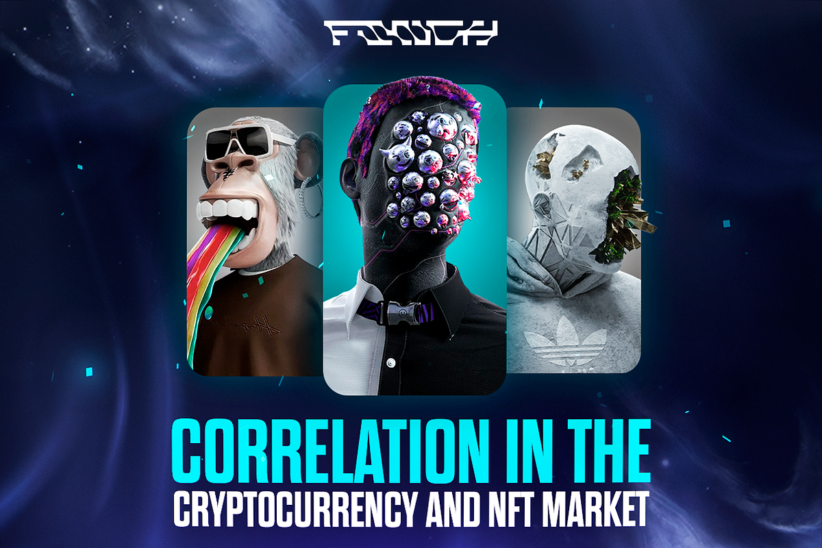 Correlation in the cryptocurrency and NFT market | by Finch Labs | Medium