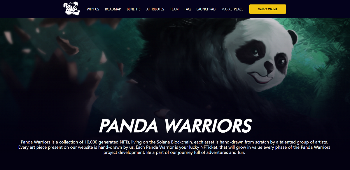 How to become Panda Warriors NFT Associate — step by step guide | by PandaWarriors NFT | Medium