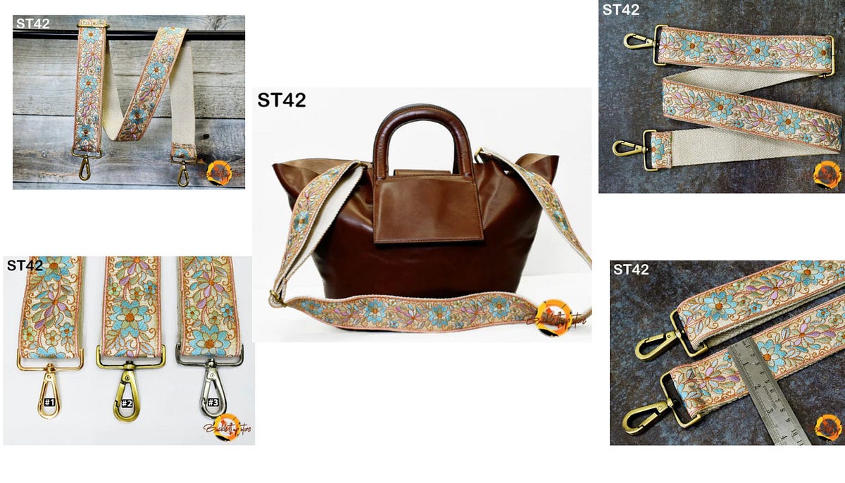 custom handbag strap | Vintage Purse Strap | Medium