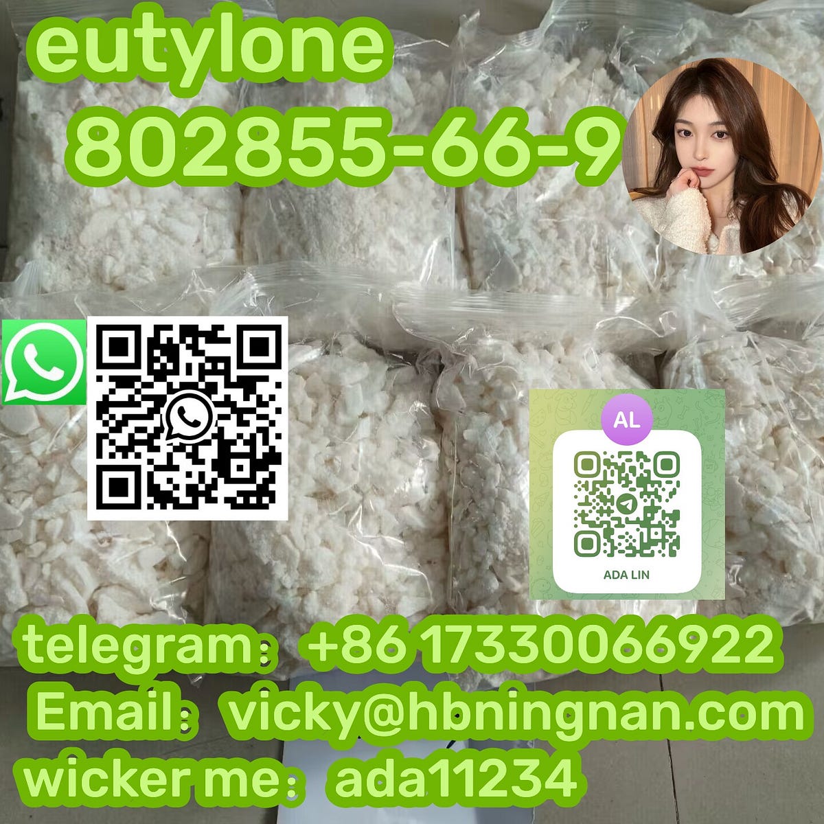 CAS：802855–66–9 Eutylone exporter and supplier from China - Iliu - Medium