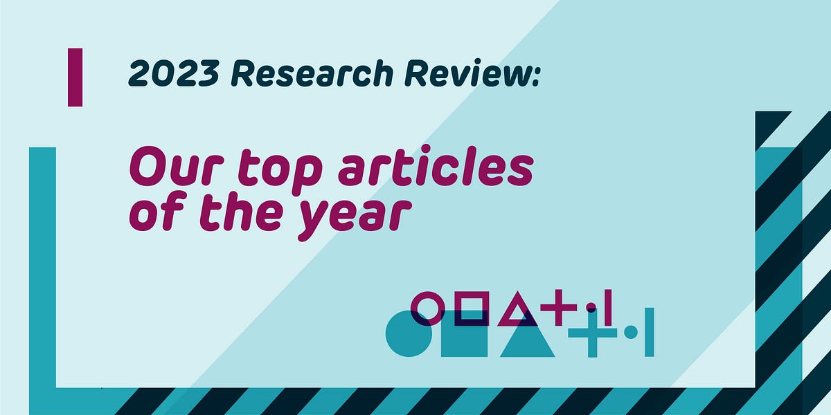 2023 Research Review. Our top articles of the year | by Scytl | EDGE ...