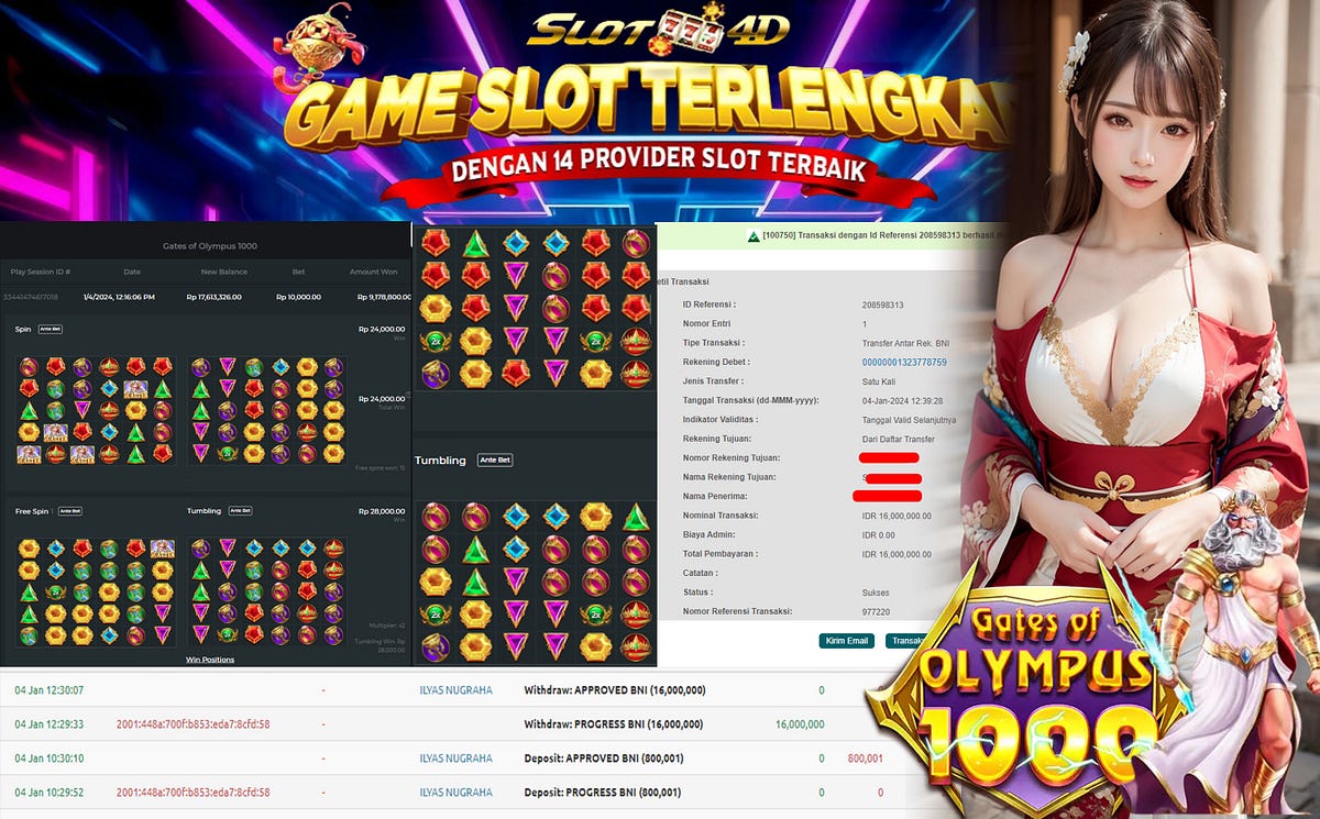SLOT4D: DAFTAR SITUS SLOT 4D PALING GACOR GAMPANG MAXWIN NO.1 di Indonesia 🌩️ TRIK MEMANGGIL ...