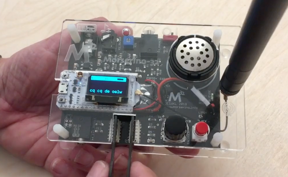 Practice Your Morse Code Skills with the New Morserino-32 | by Cameron Coward | Medium