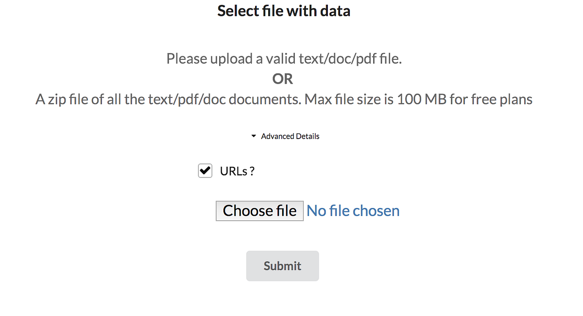 DataTurks: Uploading links of text-files for text annotations. | by ...