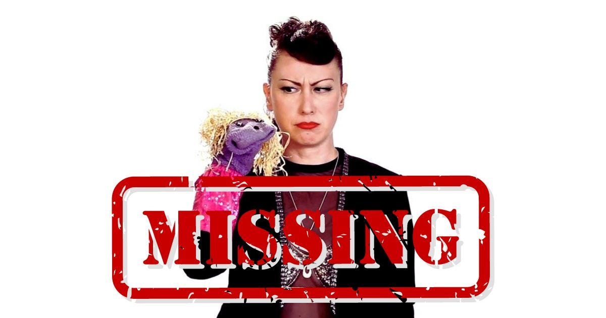 Missing Person Alert: Anyone Seen My Funny V? | by Viola Sator ...