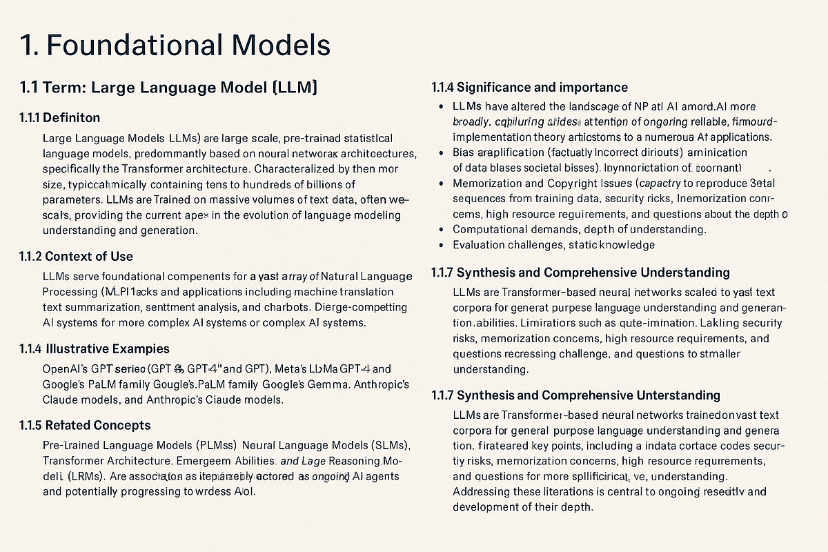 A Comprehensive Analysis of Key Terminology in Modern Artificial ...