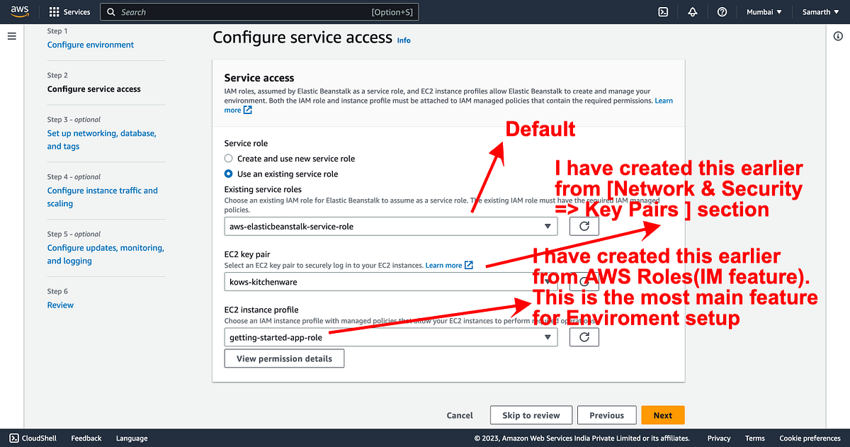 Host your Laravel 10 application on AWS Elastic Beanstalk (Nginx + PHP 8.1 + RDS database) with ...