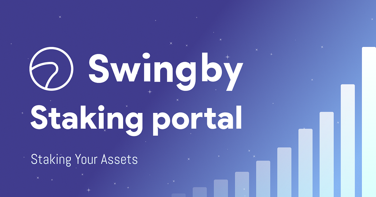 Introducing: The Swingby Pre-Staking Portal. | by Swingby Protocol ...