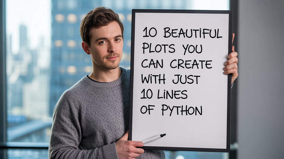 10 Beautiful Plots You Can Create With Just 10 Lines Of Python By Ajay Parmar Top Python