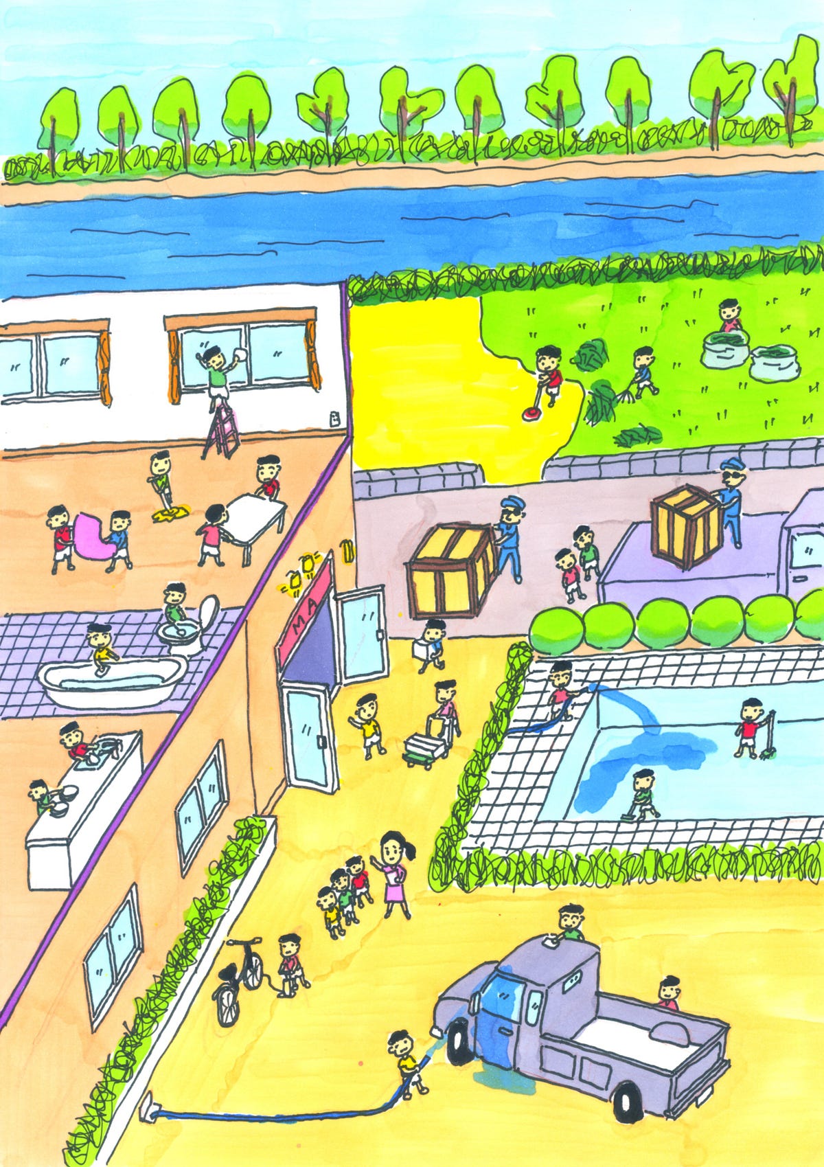 Moving boys.🙂🏖🛣🏢🛕🕌🌅🌞 - AKISEN - Medium