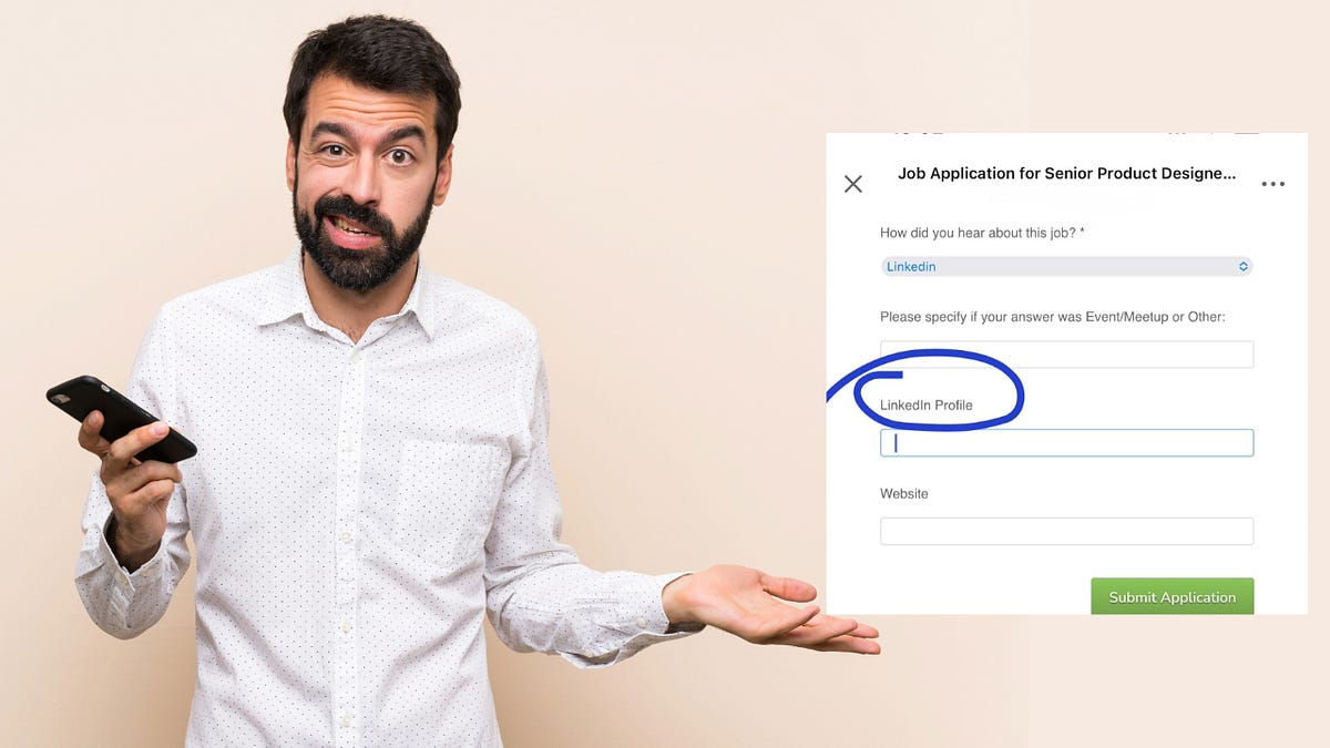 When Applying for a UX Role through LinkedIn Highlights a UX Problem ...