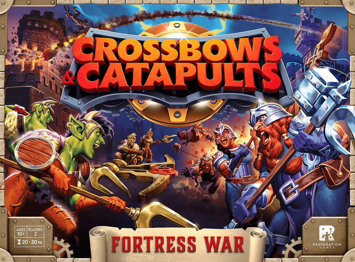 Crossbows and Catapults: Fortress War from Restoration Games — Review ...