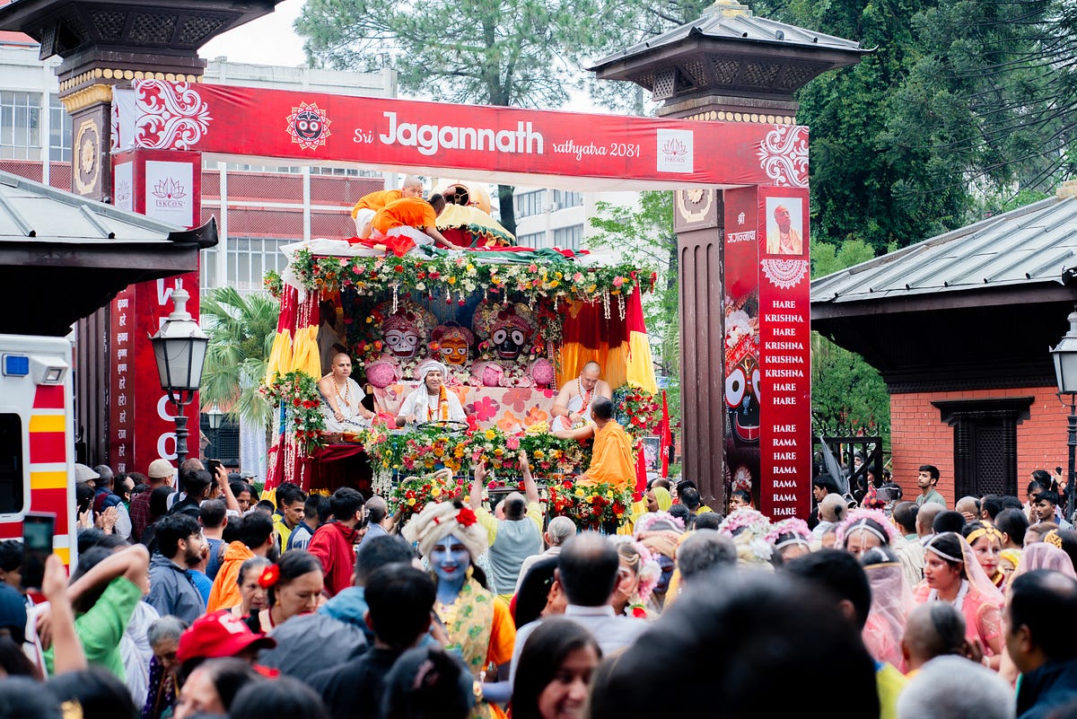 Rath yatra at kathmandu. ISKCON Nepal has been organizing the… | by ...