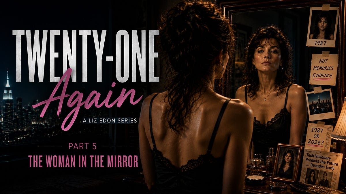 Twenty-One Again — Part Five. The Woman in the Mirror | by Liz Edon ...