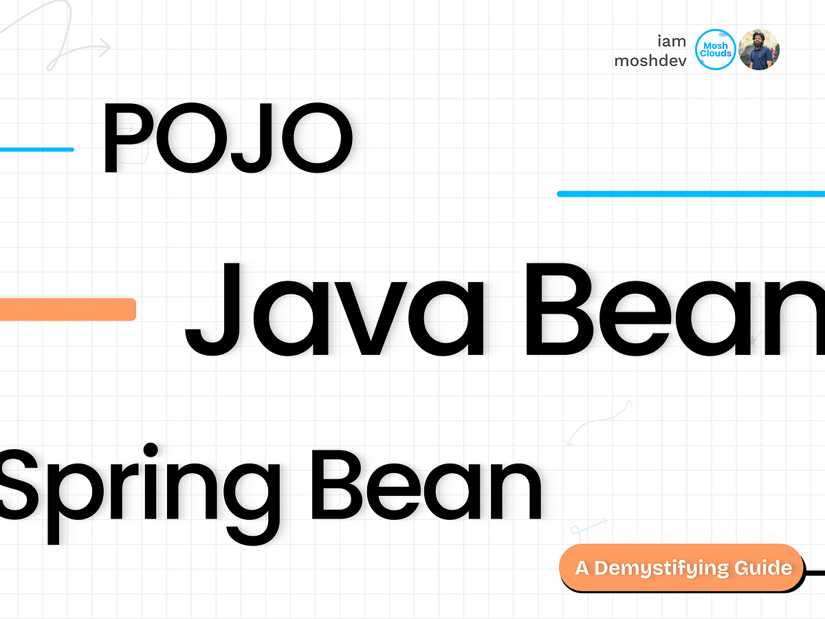 From Bricks to Houses: Demystifying POJO, Java Bean, and Spring Bean | by Shabeer Mohomad | Sep ...