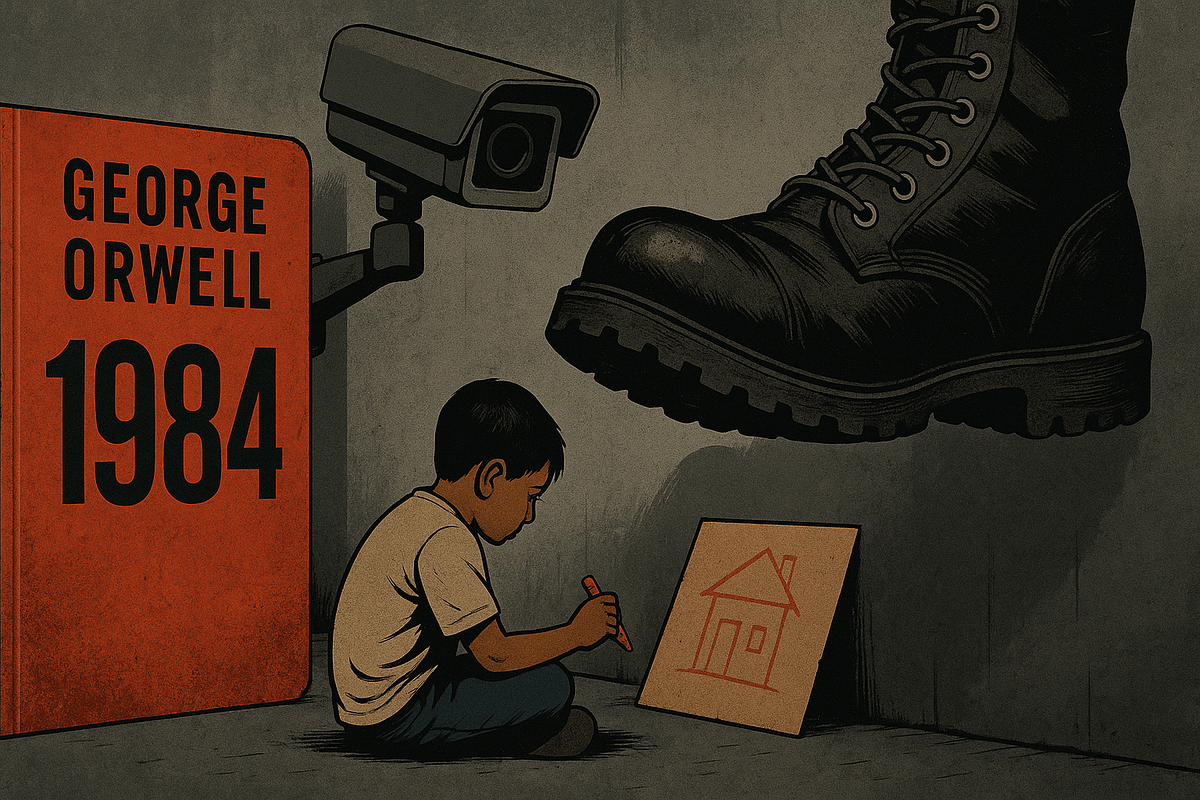Book Review: 1984. The Boot on Our Faces: ICE, Orwell, and… | by ...
