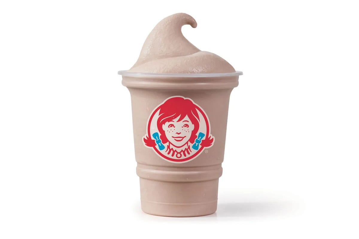 The Wendy S Frosty Flavors By Hillary Beth Trivette Medium
