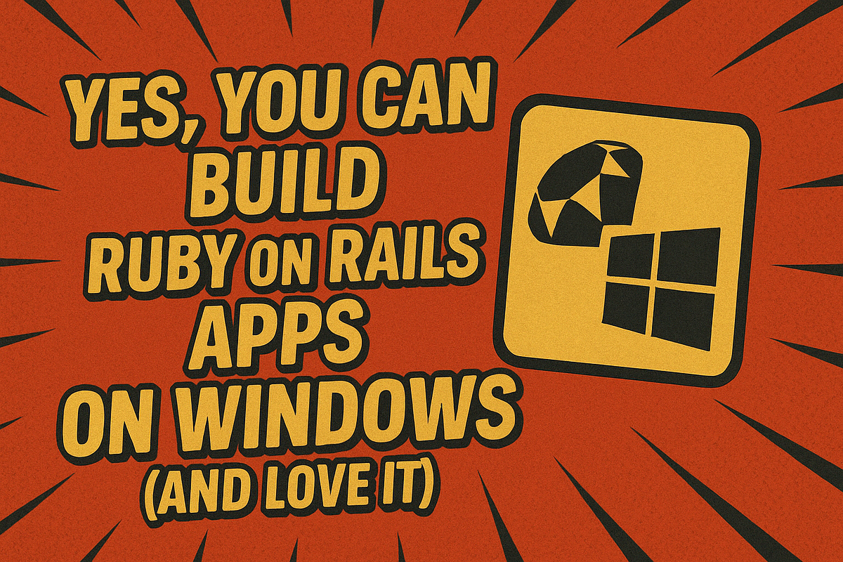 Yes, You Can Build Ruby on Rails Apps on Windows (and Love It) | by Dave Russell | Medium
