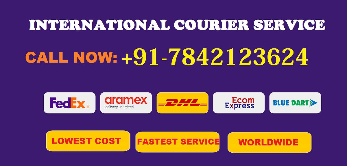 DHL Fedex Booking Counter is the best International courier service ...