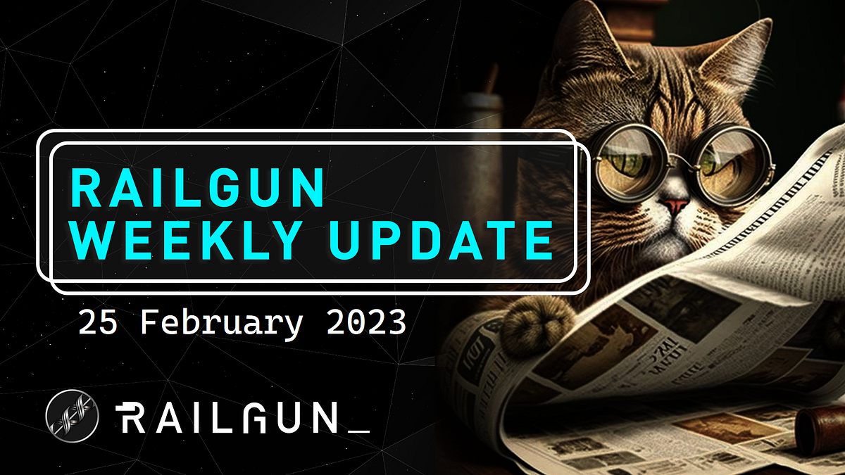 RAILGUN Weekly Update, February 25, 2023 | by RAILGUN Project | Feb ...