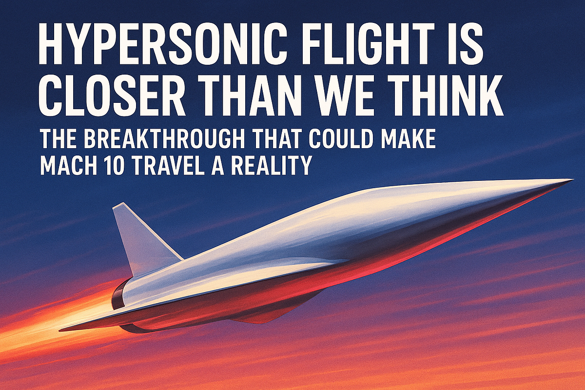 The Hypersonic Breakthrough No One Saw Coming: Are One-Hour Global ...