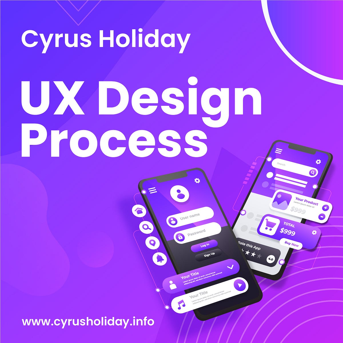 UX Design Process - Cyrusholidayinfo - Medium