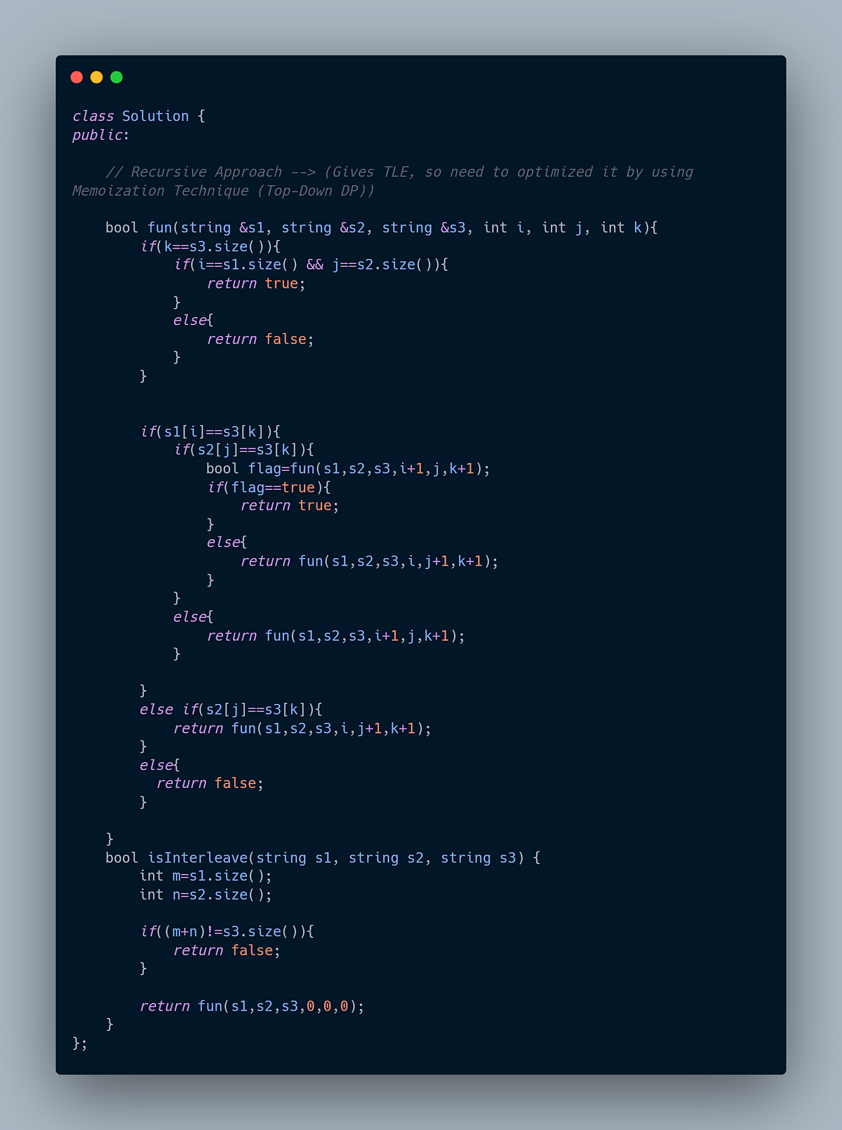 DP-11 (DP on Strings): “Interleaving String” | by Yash Gaherwar | Medium