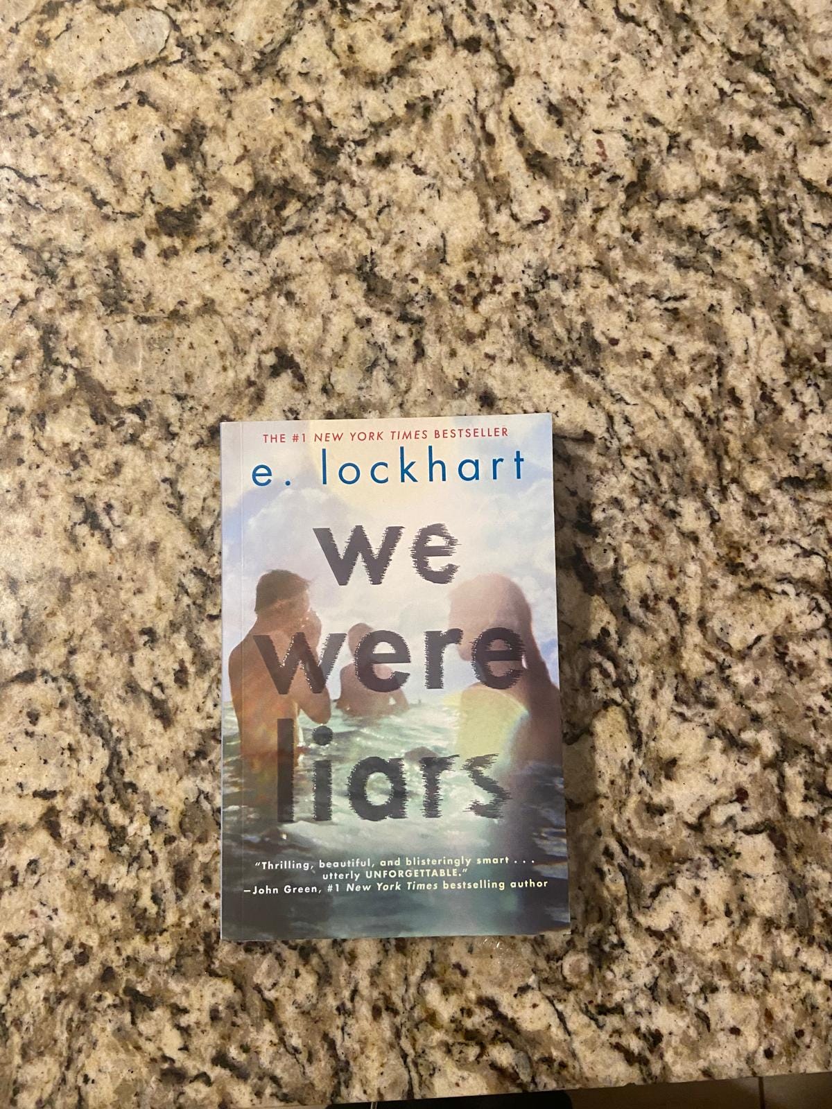 “We Were Liars”- E. Lockhart. “Silence is a protective coating over ...