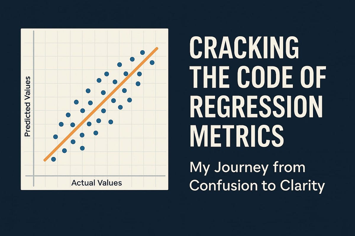 📊 Cracking the Code of Regression Metrics: My Journey from Confusion to ...