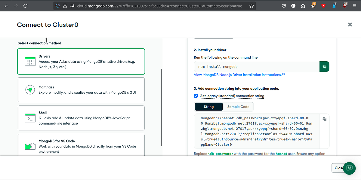 MongoDB Error: queryTxt ETIMEOUT cluster0.mongodb.net – Here's What Worked for Me | by ...