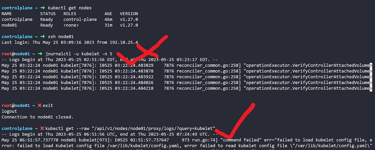 K8s 1.27 Query Node Logs Using The Kubelet API | by Benson Philemon | Medium