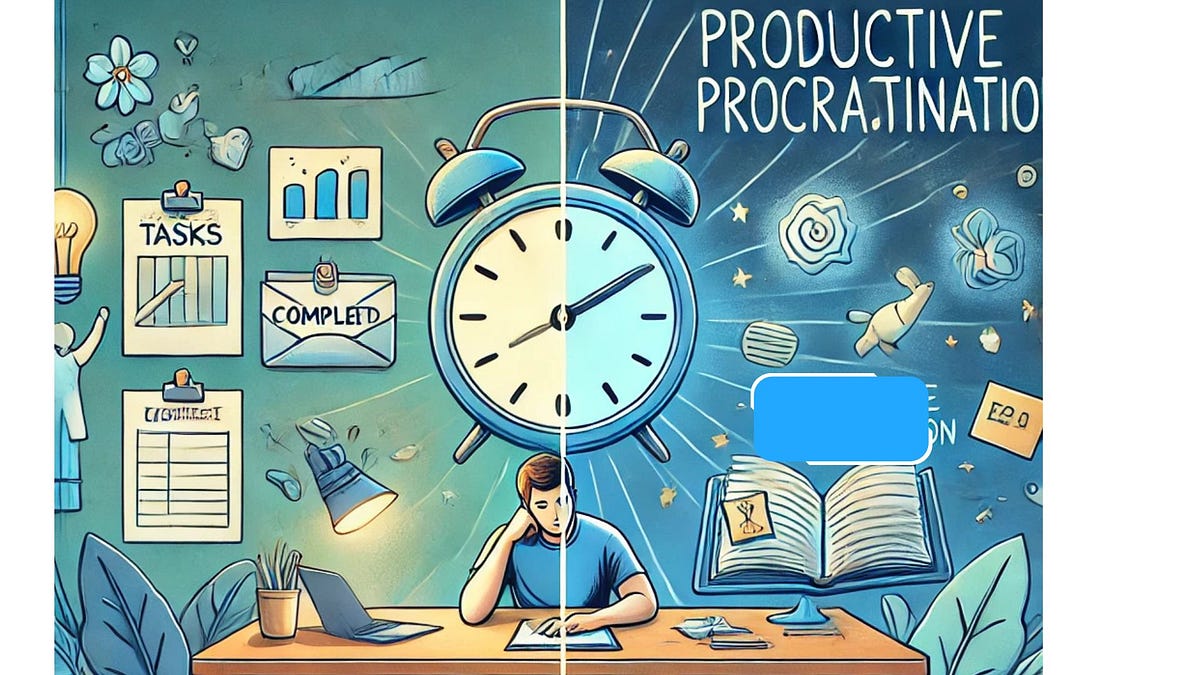 Productive procrastination. And then there is the productive… | by ...