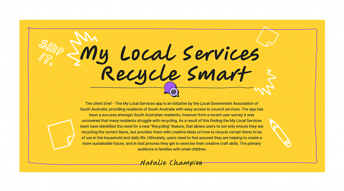 My Local Services — Recycle Smart | by Natalieachampion | Medium