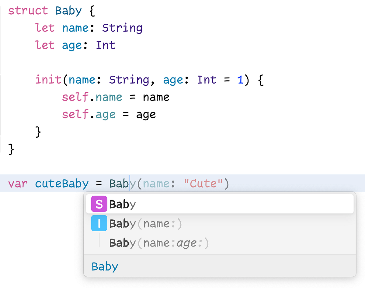 讓 Swift 的常數 property 能在 init 設定且有預設值 | by 彼得潘的 iOS App Neverland | 彼得潘的 Swift iOS App 開發問題解答集 ...