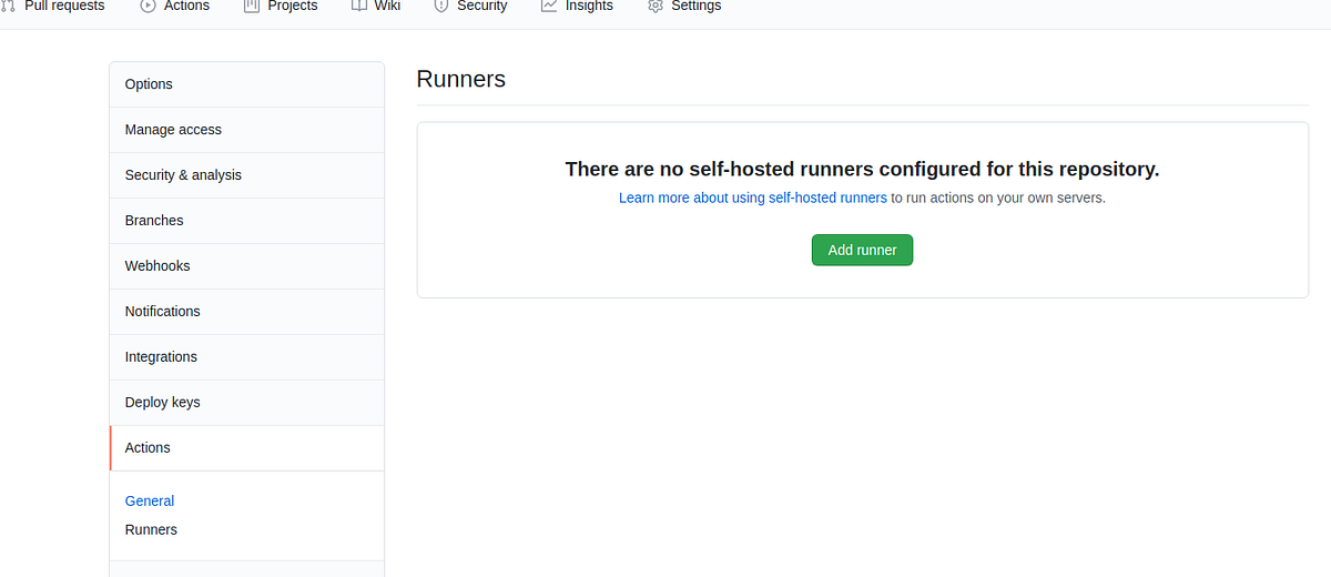 Running Self-hosted Github Actions | by Rai Icasiano | Medium