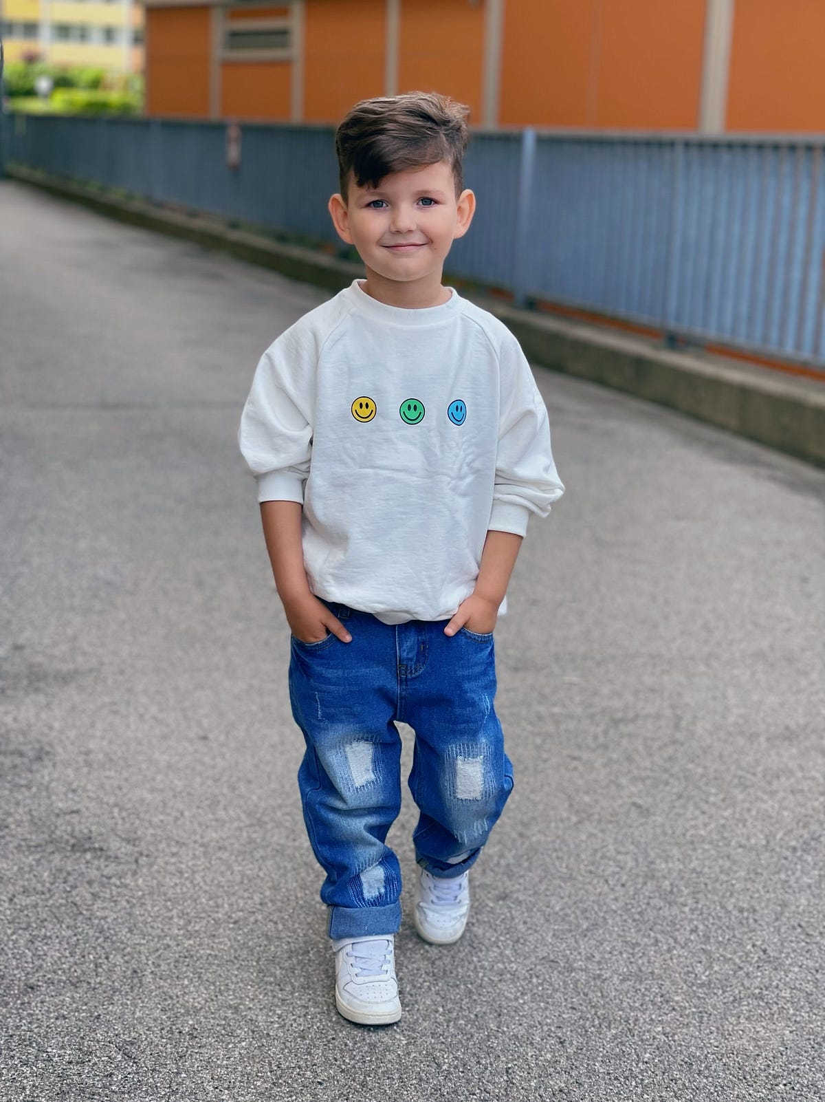 Dress myself in the jeans and pose to take some pictures.↓↓↓🤩🥰🥳 ...