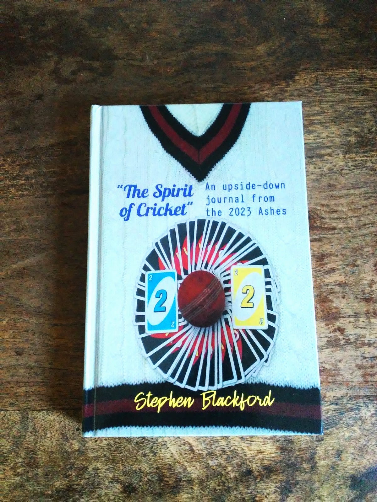 “The Spirit of Cricket” — Book Promo Vol.1 | by Stephen Blackford | Medium