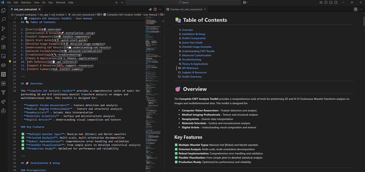 🎯 The Complete Guide to Making Markdown Table of Contents Work with Emojis in VS Code | by Dr ...