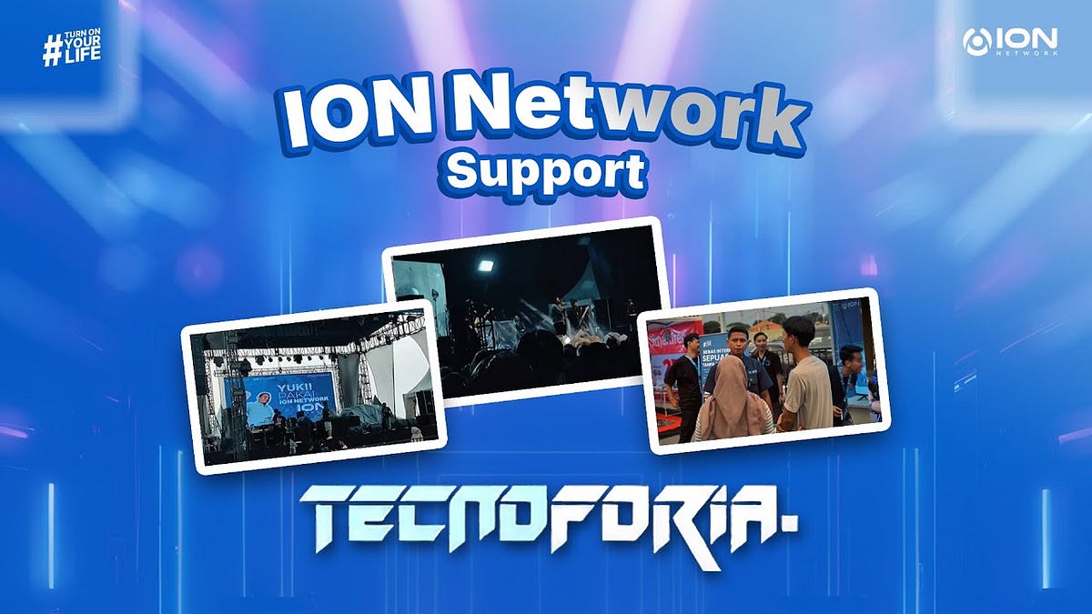 ION Network Lights Up Teknoforia 2025 in Semarang: Internet Sponsor ...
