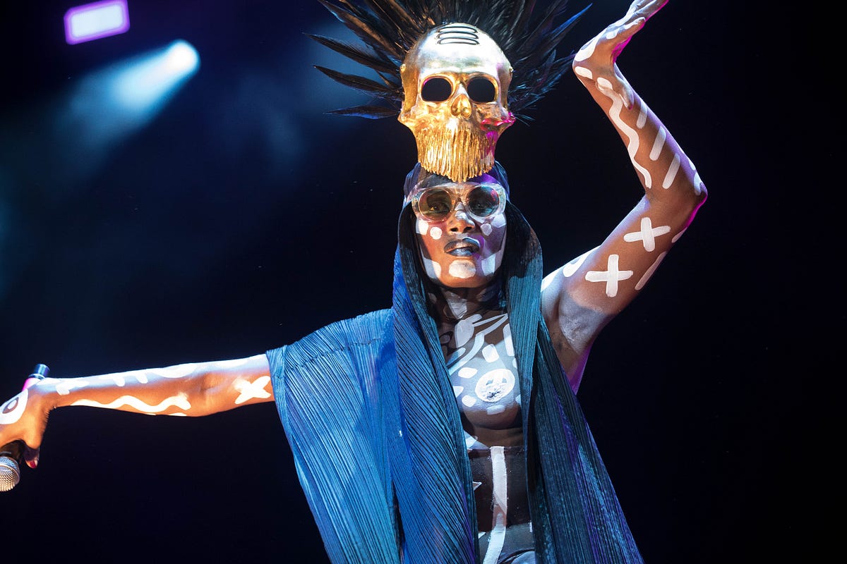 Pink is a Color of Many Shades. Grace Jones (source: Bruce… | by Mirko ...